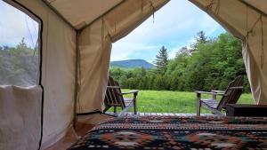Secluded Glamping Tent with Trout Stream Near Great Northern Catskills ...