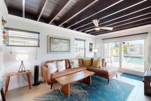 Canal-front home remodeled for HGTV with private swimming pool ...
