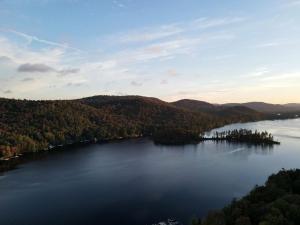 Lakefront Cabin with Firepit & Panoramic Lake Views in Eagle Bay, New ...
