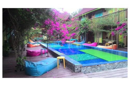 BLEU VERDE, The Secret Garden - Turtle Point Beach, Gili Trawangan ...