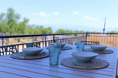Villa Blue Cocoon - Chrani Messinia Péloponnèse- sea view 800 m from ...