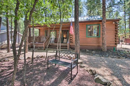 Relax and Play in the Pines Cabin with Deck!, Pinetop-Lakeside ...