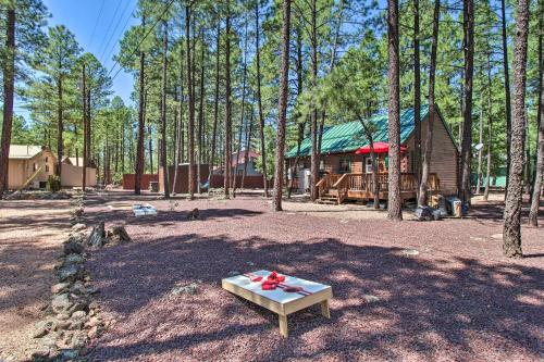 Relax and Play in the Pines Cabin with Deck!, Pinetop-Lakeside ...