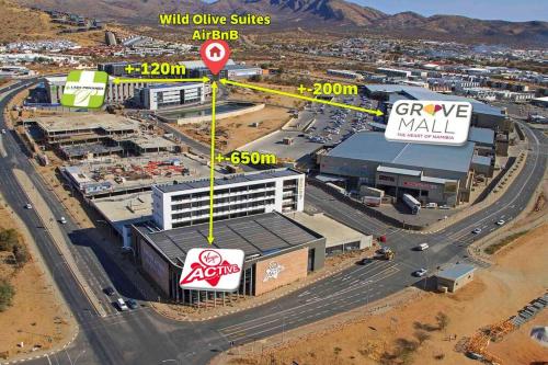 Modern 1-bedroom near Grove Mall and Lady Pohamba AirBnB, Windhoek ...