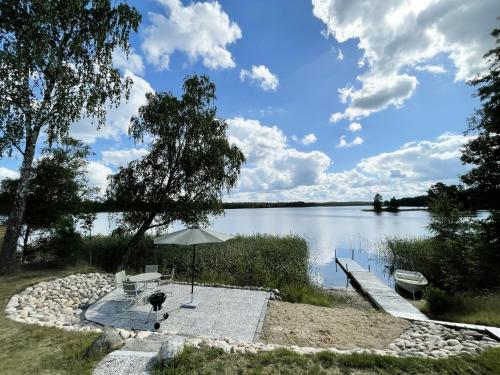 Lovely cottage with lake plot and panoramic lake view in Vaggeryd ...