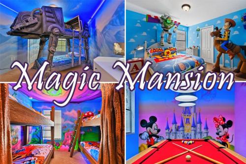 The Magic Mansion 6BR Resort Pool Home Near Disney, Davenport (updated ...