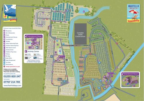 Caravan Martello Beach, Family holiday Park, Clacton on Sea,, Jaywick ...