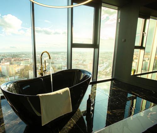 Wanna na 20. piętrze, City View, Hanza Tower - BokiejHotels, Stettin – Aktualisierte Preise für 2023