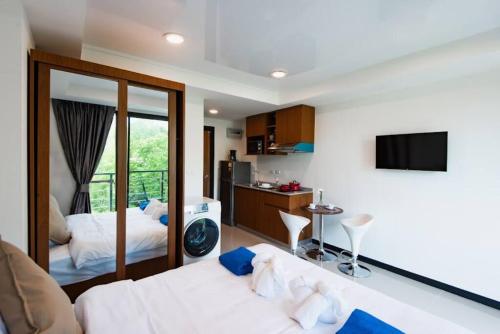 Tropical Studio Apartment near Rawai Beach 419, Phuket Town (updated ...