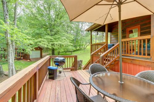 Blue Ridge Cabin Rental with Deck and Screened Porch!, Blue Ridge ...