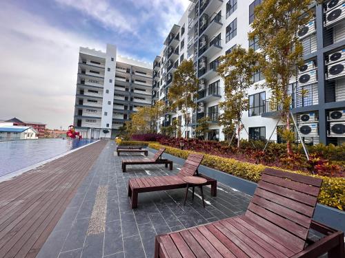 Disneyland Theme DFB homestay 03 Gala City Armadale Residence, Kuching ...