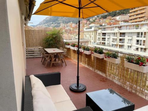 Superbe Studio frontière Monaco avec climatisation et terrasse au 5e ...