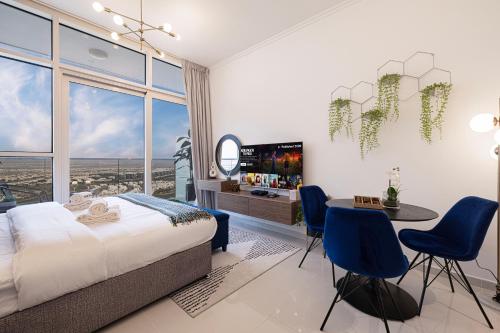 杜拜SmartStay at Carson Tower - Panoramic City Views - Modern Luxury ...