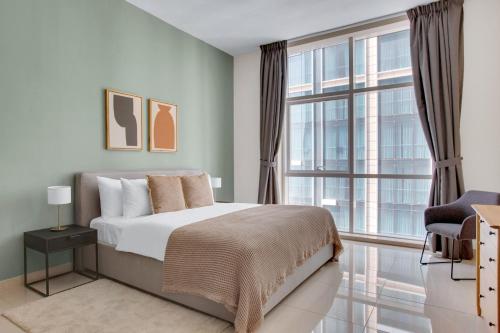 杜拜Blueground Duja Tower City View pool gym DXB-1108（2025 年最新房價）