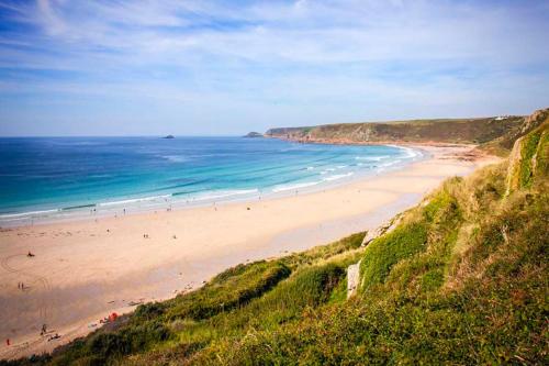 Basking Shark, Studio Cottage With Superb Sea Views By Beach, Sennen ...