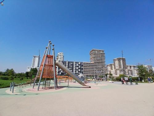 Duplex Vue Piscine et Jardin Océan Park à Zenata City Eco, Aïn Harrouda ...