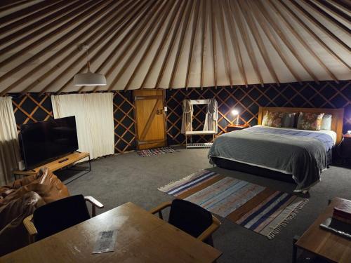 Glamping yurt hole in the rock accomodation, Cape Foulwind (nove cijene ...