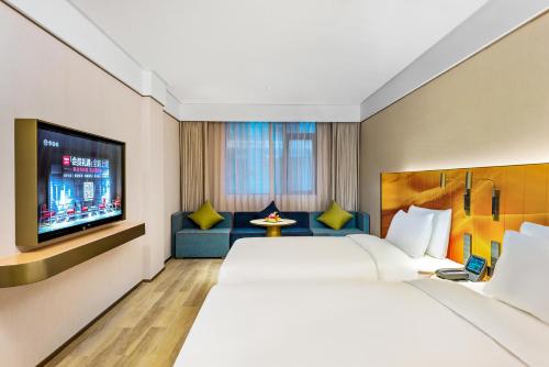 Manxin Hotel Chengdu Kuanzhai Alley Du Fu Thatched Cottage, Чэнду ...