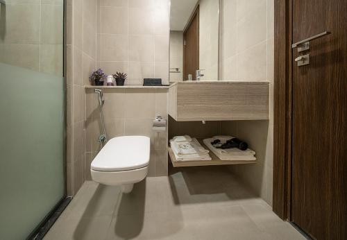 Stunning Beachfront Studio in Blue Bay Walk, Ash-Shāriqah (2026. aasta ...