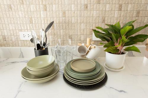 Studio for 3 Guests with Kitchen at Center Sathorn, Bangkok (2026 ...