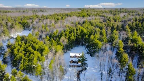 Secluded Catskills Cabin , Cozy and Private, Acra (prezzi aggiornati ...
