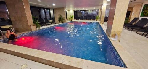 Large Family Blue Marina Apartment Spa Resort Piscina Sauna Jacuzzi ...