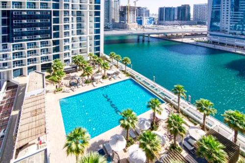 Premium Studio Burj Khalifa & Canal View, Dubai (bijgewerkte prijzen 2026)