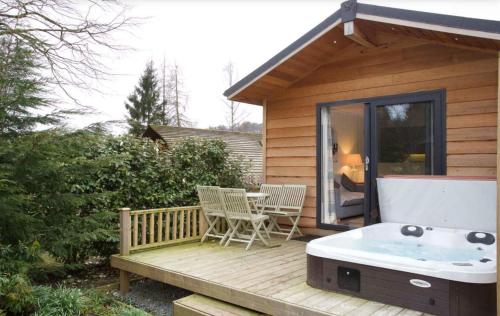 The Eden, Cosy 1 bed lodge with riverside views, Crieff (tarifs ...