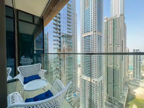 Vogue Marina Gate with Skyline View and balcony - Close to JBR Beach ...