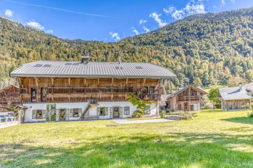 Chalet exceptionnel de 600m2 - Spa, salle de gym, ski-room, Samoens ...