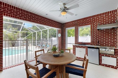 Lovely house with private saltwater pool & screened lanai - snowbird ...