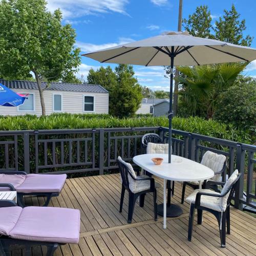Les Sables du Midi, Valras Plage, Le Josephine mobil Home 4 - 6 places ...