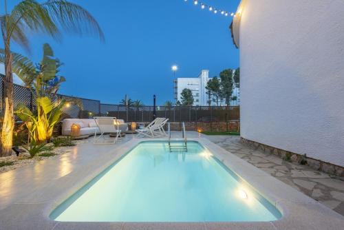 Vacalm Villa Judit - Beachfront Villa with Pool, Spa, BBQ, Fire Pit ...