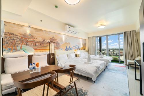 馬尼拉的Holiday Family Studio Apartment Hotel with City View near Airport ...