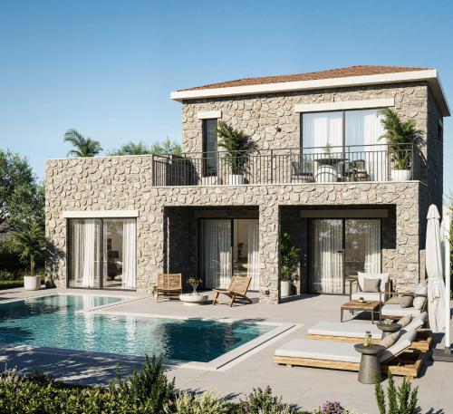 Antimo Villas - Amber Earth Villa with Private Pool, Planos (ažurirane ...