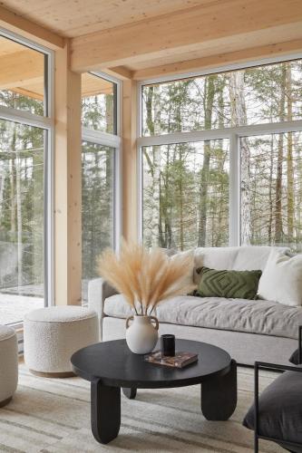 Fjall Cabin - Luxury retreat with Sauna, La Conception (opdaterede ...