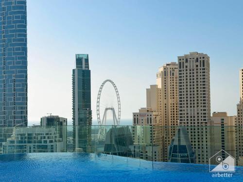 Luxury Waterfront 1Bedroom with Marina Views Balcony & Pool, Dubai ...