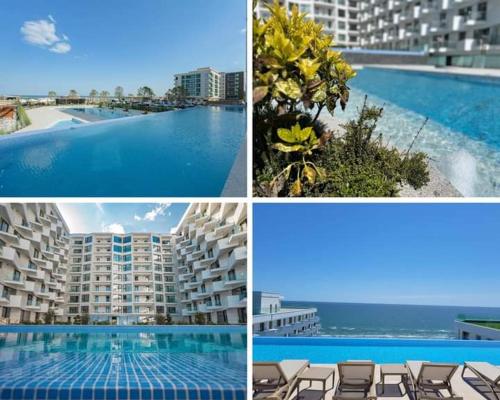 Infinity Pool Apartment - Beach Pool & Spa Resort, Mamaia Nord ...