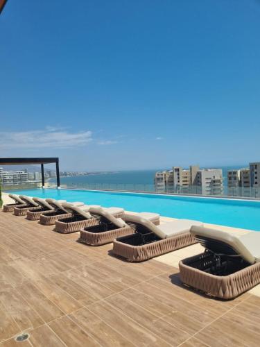 Infinity pool beach view, Santa Marta (precios actualizados en 2026)