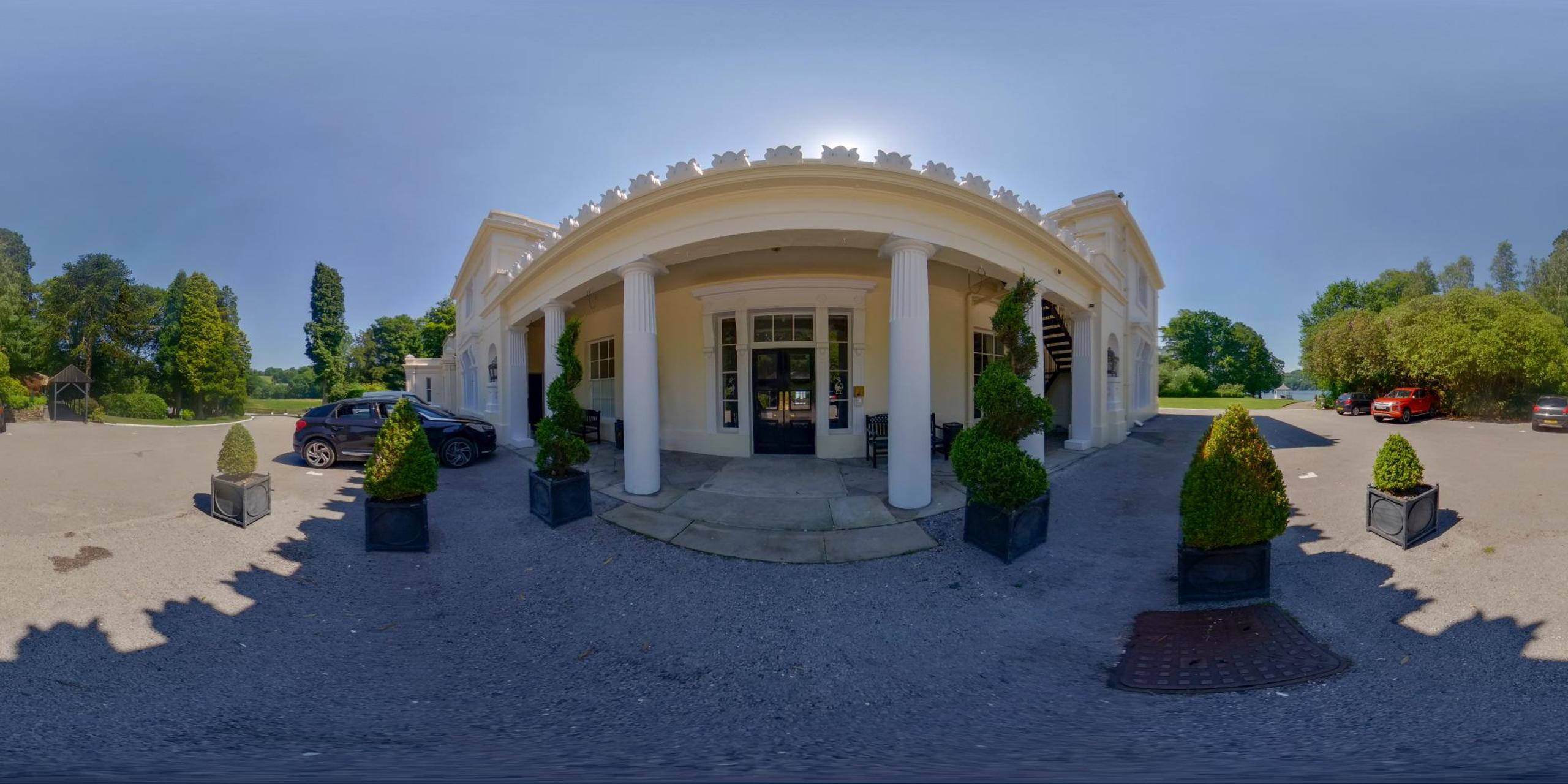 Storrs Hall Hotel on the shore of Lake Windermere, Bowness-on ...