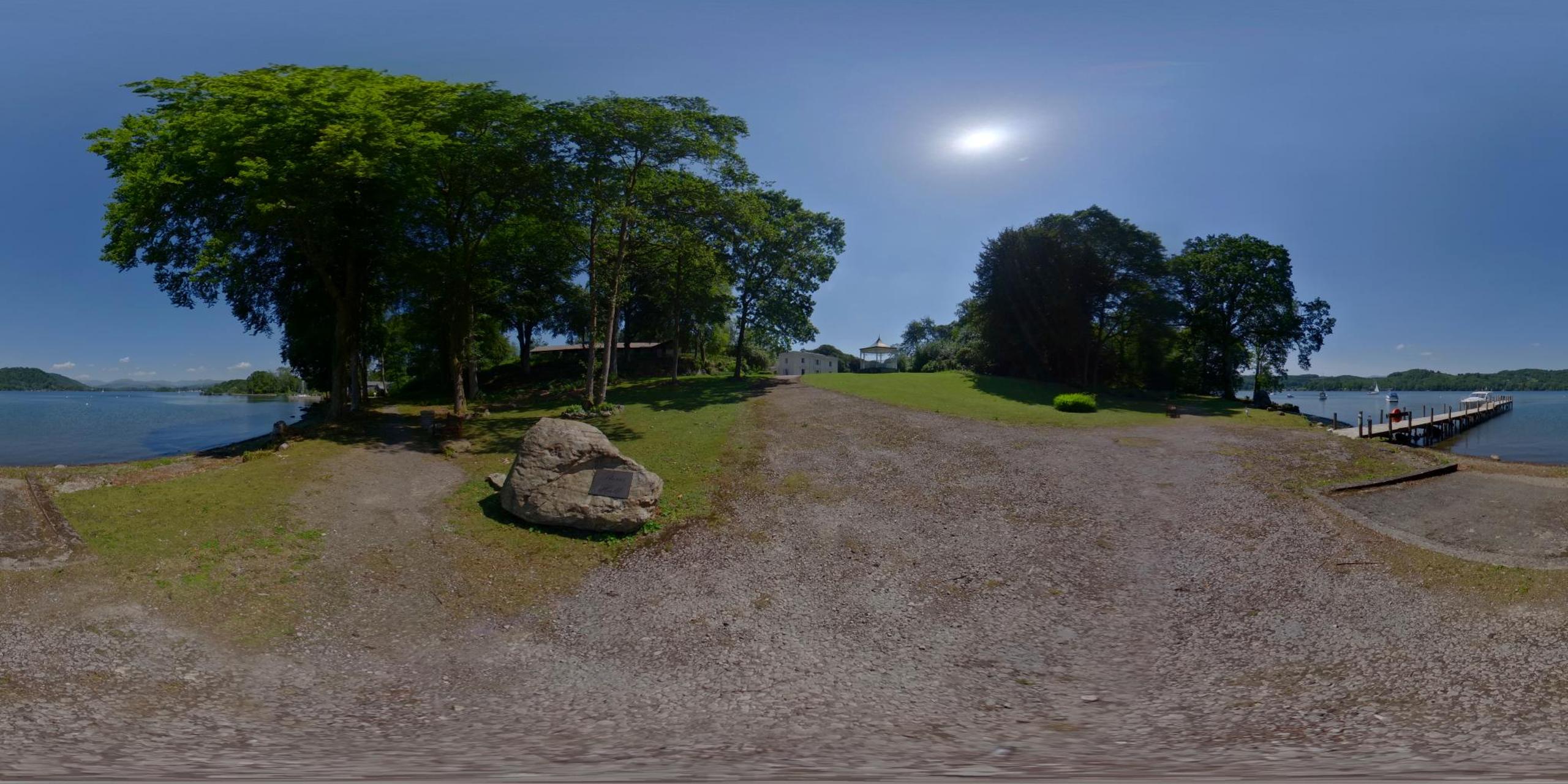 Storrs Hall Hotel on the shore of Lake Windermere, Bowness-on ...